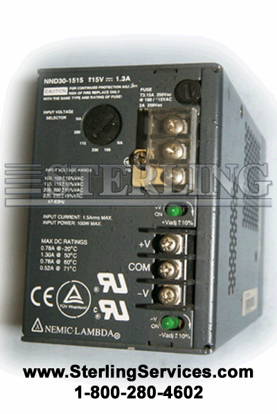 Nemic-Lambda NND30-1515 One Year Warranty ! | eBay