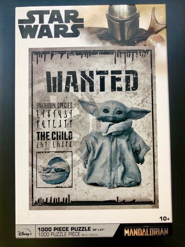 Star Wars - Mandalorian - Grogu - Wanted The Child - 1000 Puzzle (Baby ...