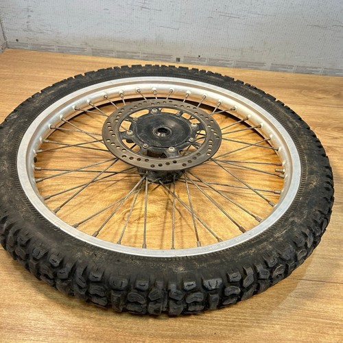 1987 85-87 Honda XL600R XL 600R 600 / Nice OEM 21" DID FRONT WHEEL WITH ...