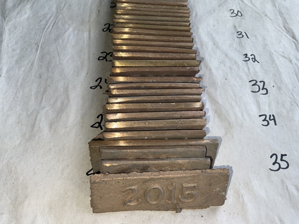 Cast Raw Bronze Date Plates Monuments Headstones Scrolls Artist Plaques ...