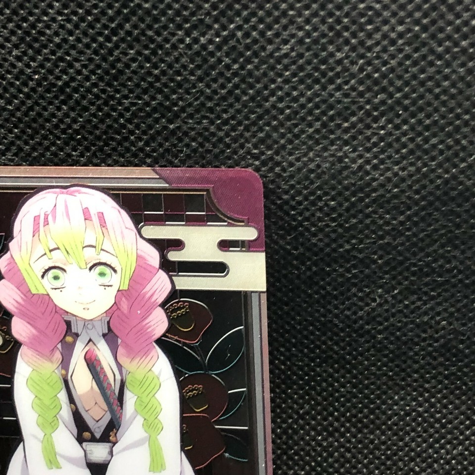 Mitsuri Kanroji Demon slayer Clear Card Jump Anime Japanese Very Rare ...