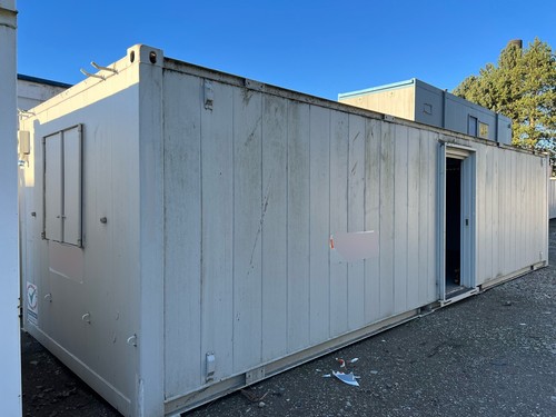 32ft Site Office Cabin Welfare Container Staff Room, Changing Room ...