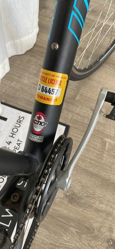 Infinity Boss Three 7 Speed 700C Men'S Hybrid Bike Matte Black OPEN BOX ...