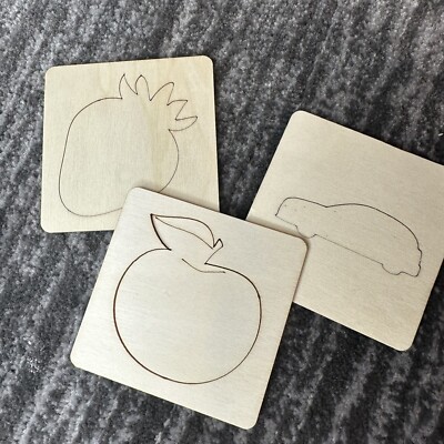 Kids Wooden Drawing Stencils Kit DIY Durable Painting Stencils ...