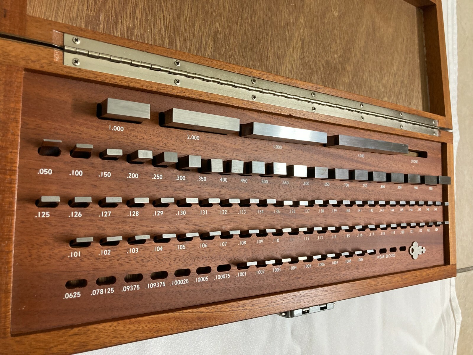 Brown & Sharpe 81pc gage block set .050-4.00" | eBay