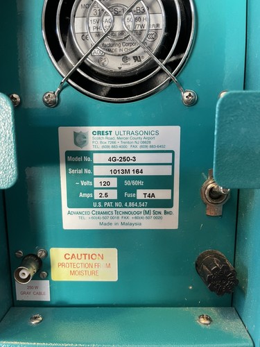 Crest 4G-250-3 Genesis Ultrasonic Generator 120v 50/60htz 4.0Amp | eBay