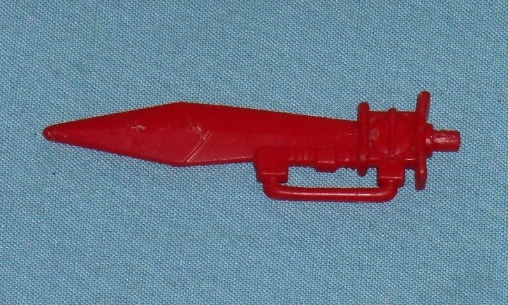 original G1 Transformers dinobot SWOOP SWORD weapon part | eBay