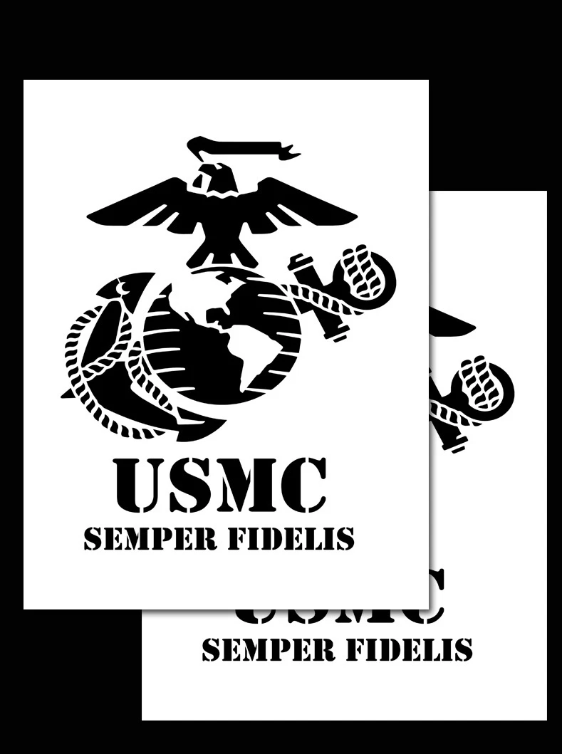 Usmc Stencil Font