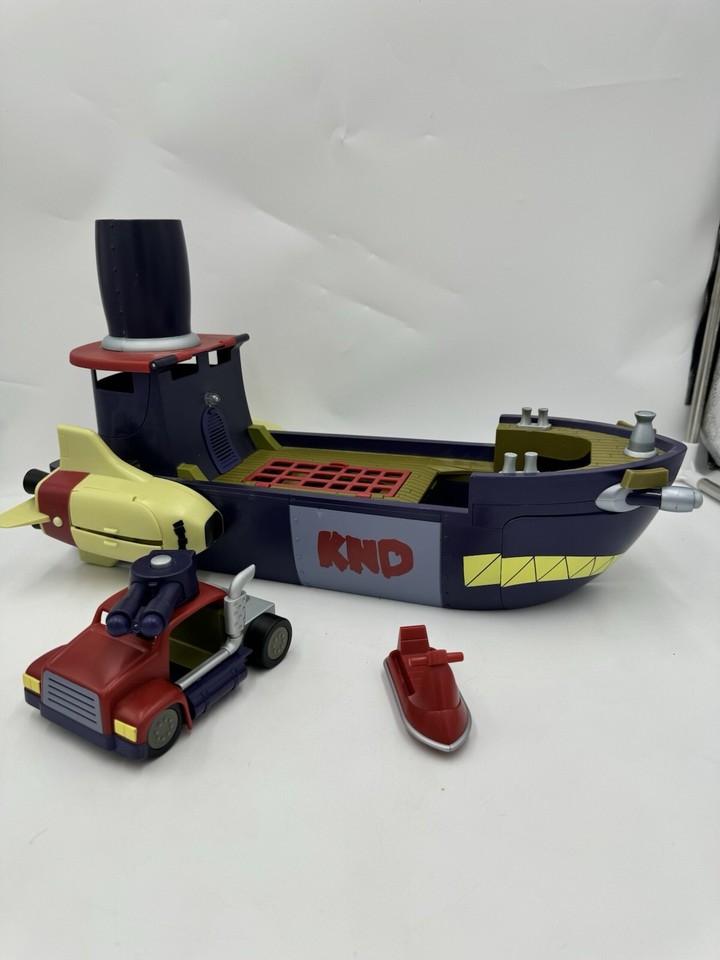 Codename: Kids Next Door KND Kolossaliner Ship + Full Figure Set | eBay