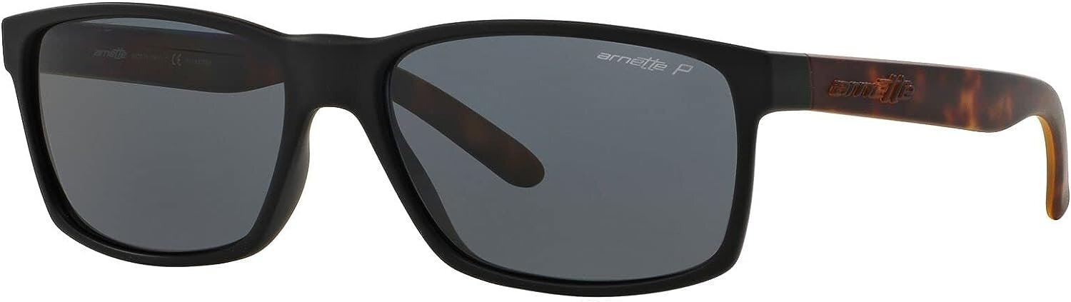 Arnette 0AN4185 227381 59mm Sunglasses Rubber Black Frame, Polarized ...