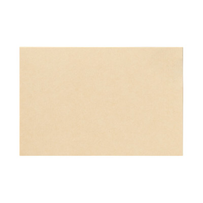 MUJI Bamboo paper Message card Small card Kraft 55x 91mm 30 sheets Made ...