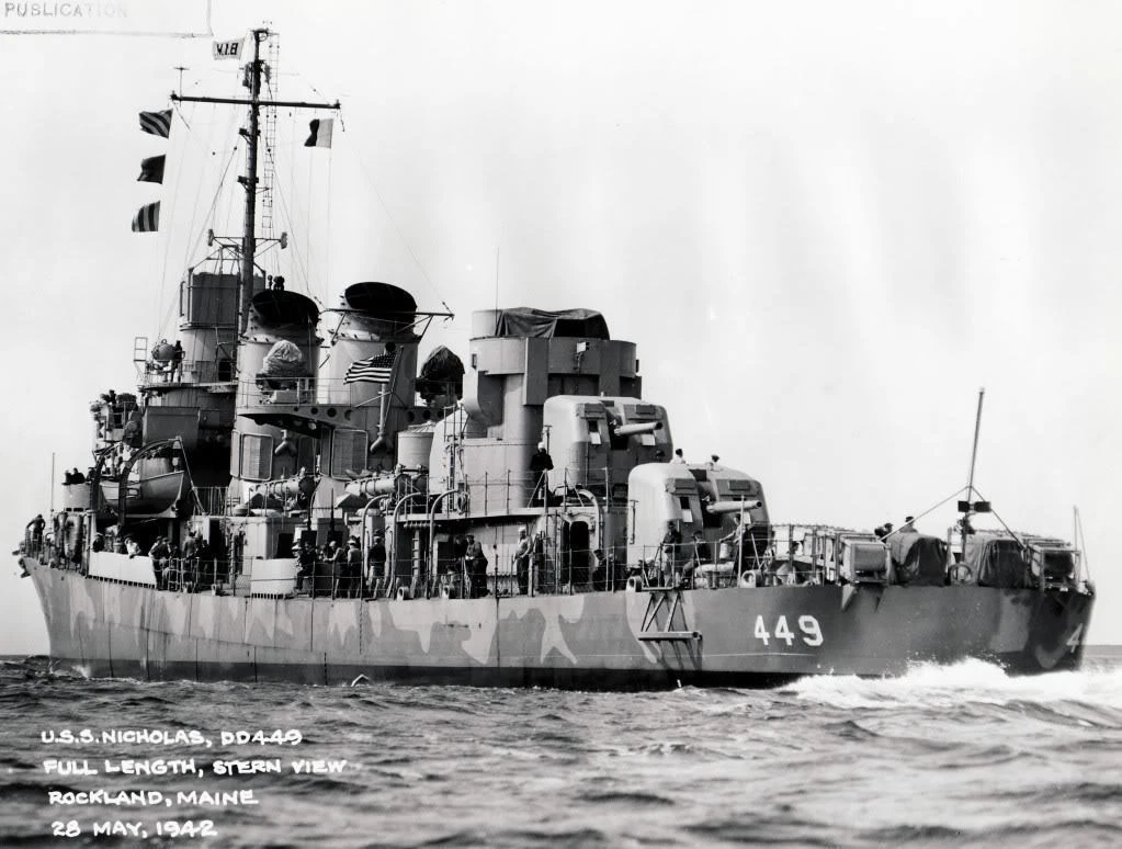 Navy Destroyers Ww2