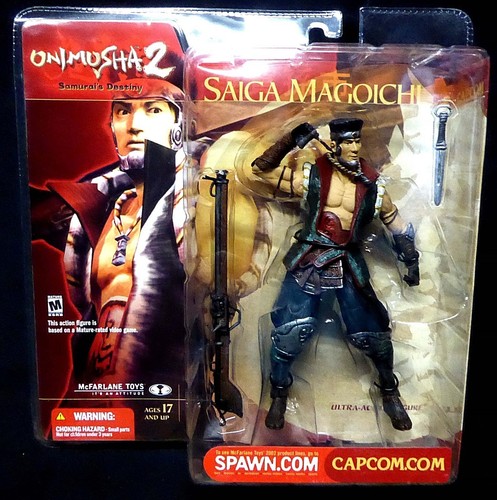 Onimusha 2 Samurai's Destiny Saiga Magoichi Figure McFarlane Toys New ...