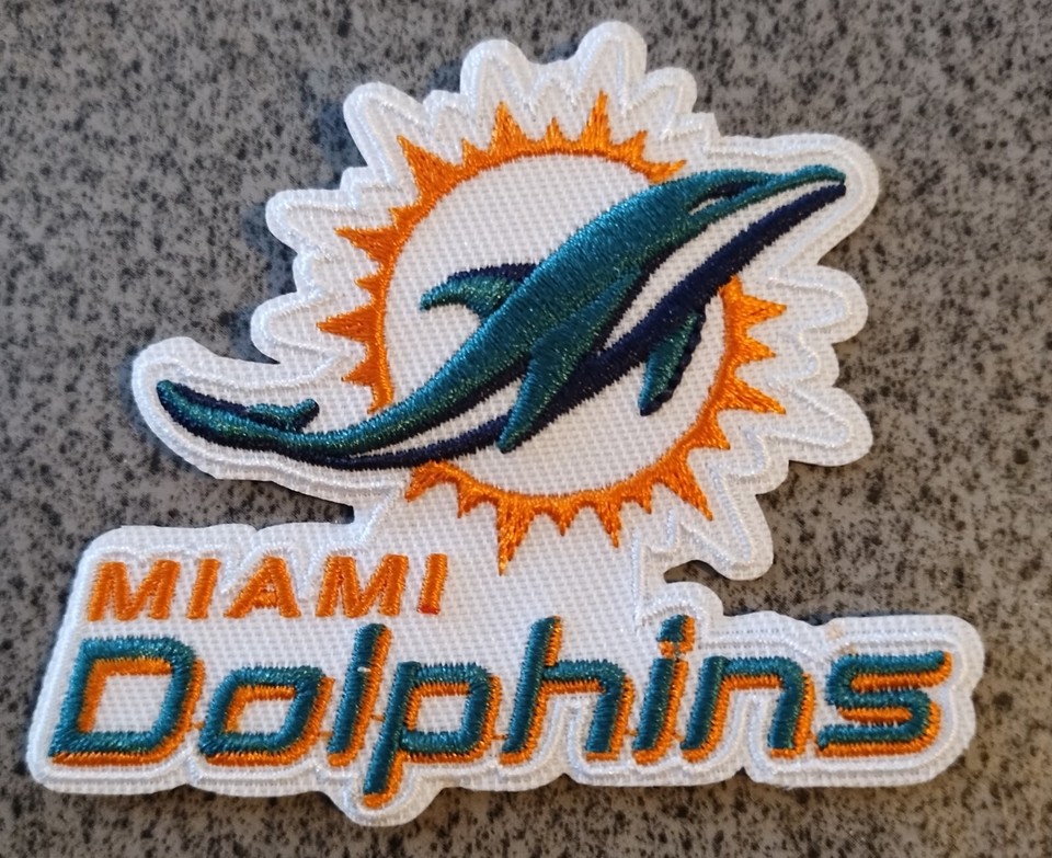 Miami Dolphins IRON ON PATCH | eBay