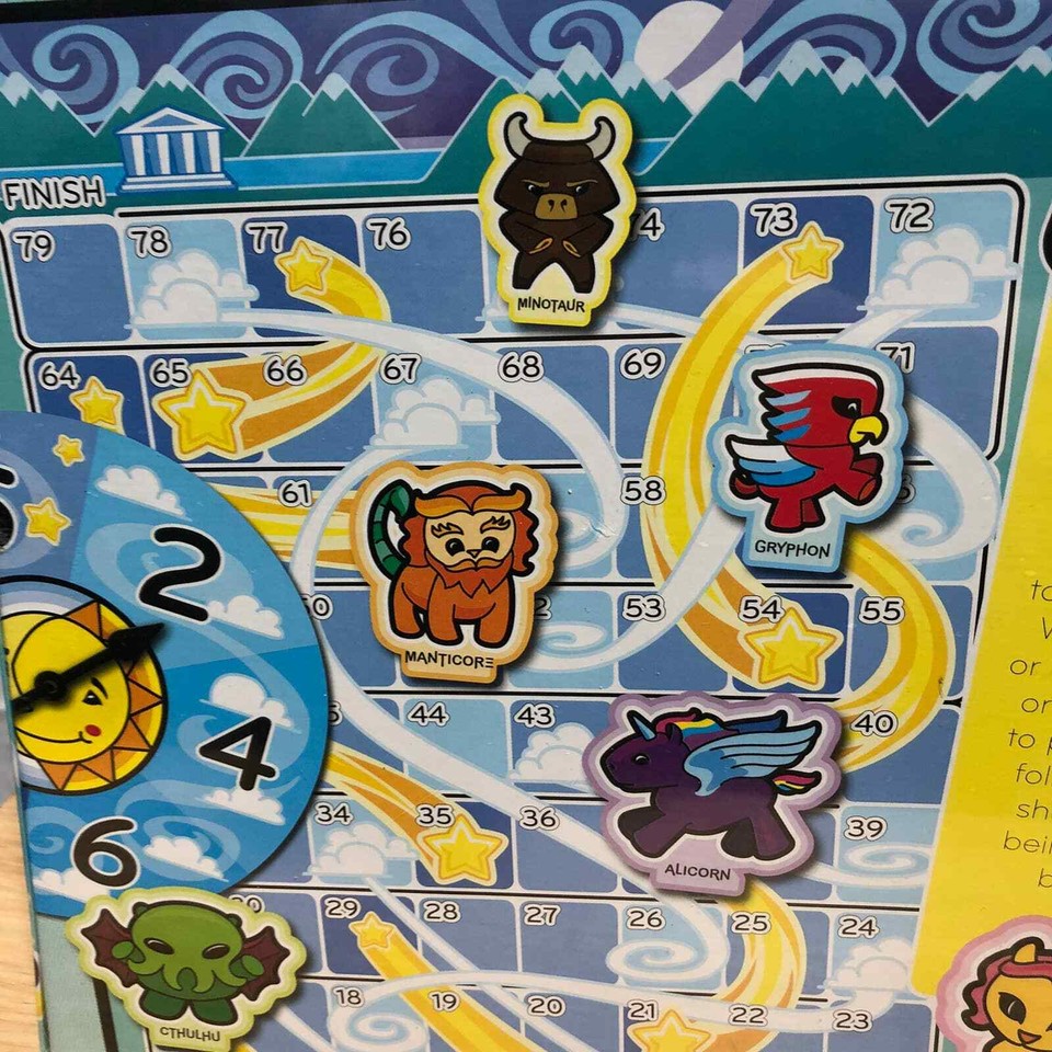 Little Monsters Game of Snakes and Ladders | eBay
