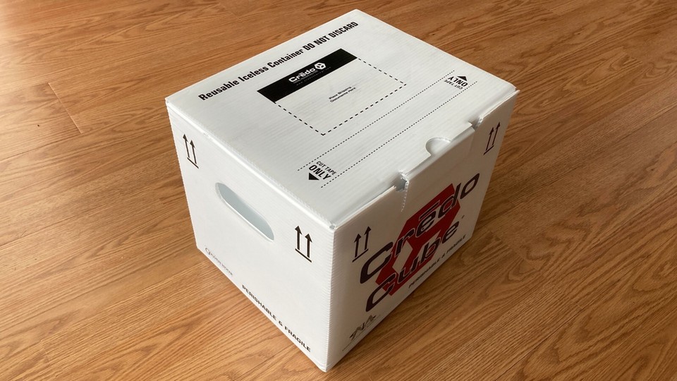 Credo Cube Reusable Cold Shipping Container 6" Series 4 - 6"x6" | eBay