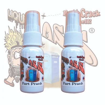 2x LIQUID ASS Practical Joke Stink Bomb Spray Foul Smell Disgusting Poo ...
