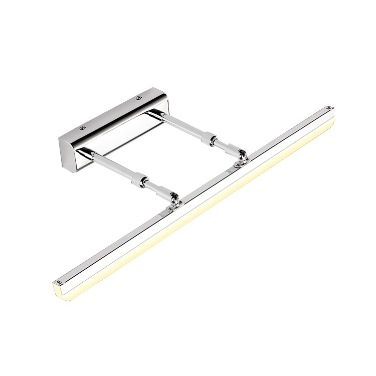 16W LED Vanity Lighting Retractable Wall Light Acrylic Mirror Front ...