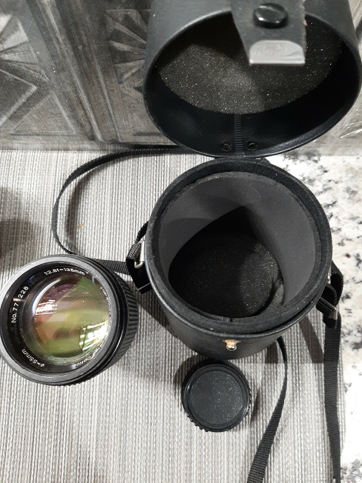 Two JC Penney Camera Lens, Multi-coated 1:2.8f 135mm & 2x Tele ...