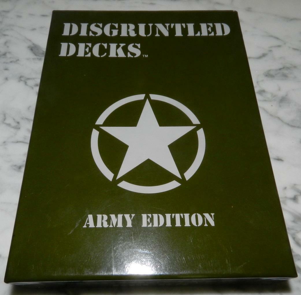 Disgruntled Decks The Original Military Party Card Game for Veterans ...