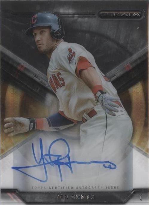 2015 Topps Strata - Autographs Yan Gomes #SA-YGS (AU) for sale online ...