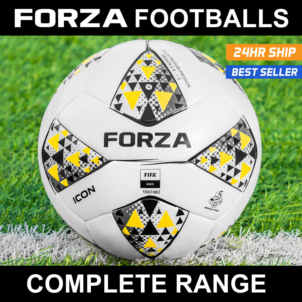 FORZA Footballs | Size 3,4,5 Football | THE ULTIMATE Training & Match ...