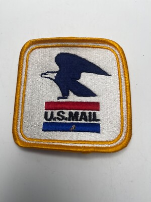 Vintage USPS U.S. Mail Postal Workers Uniform Patch - 70’s | eBay