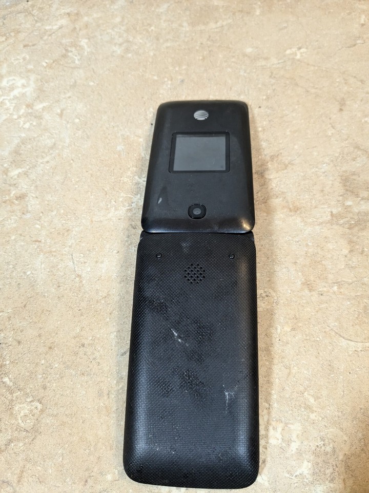 Alcatel GoFlip 4G VoLTE Cellular Flip Phone AT&T GSM Grey 4044O Not ...