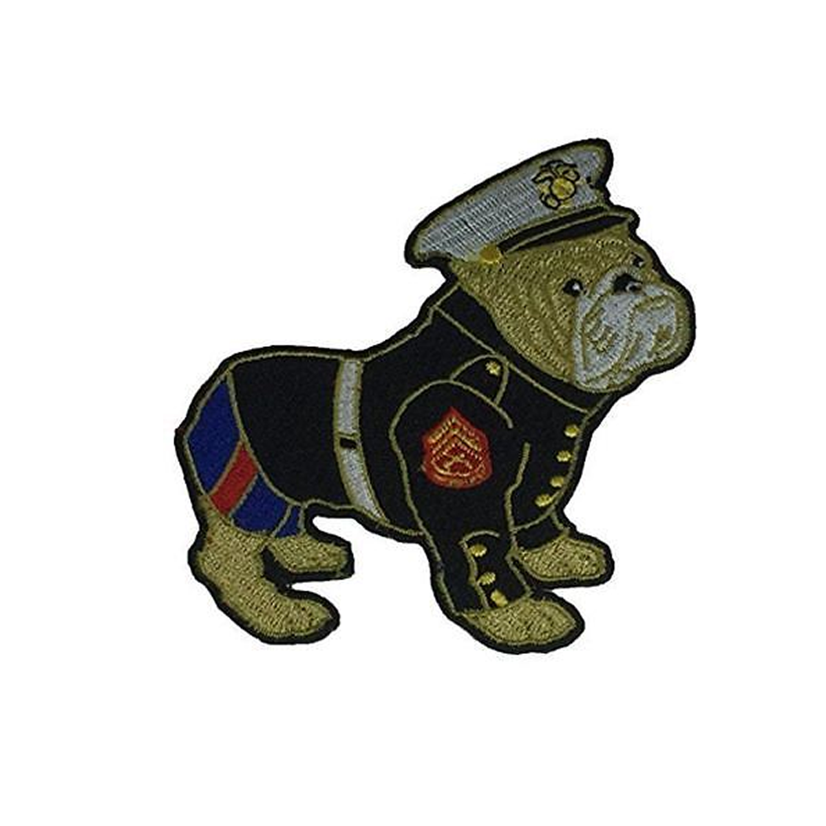 Velcro Dog Patches U.S. Marine Corps Chesty Bulldog Patch – 3 ...
