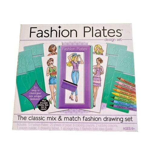 Design Set Fashion Plates - Fashion Design Drawing Kahootz 2015 | eBay