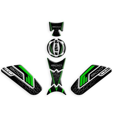 Sticker Set Harz 3D für Kawasaki Z 900 2020 Kit-Z900 G | eBay.de