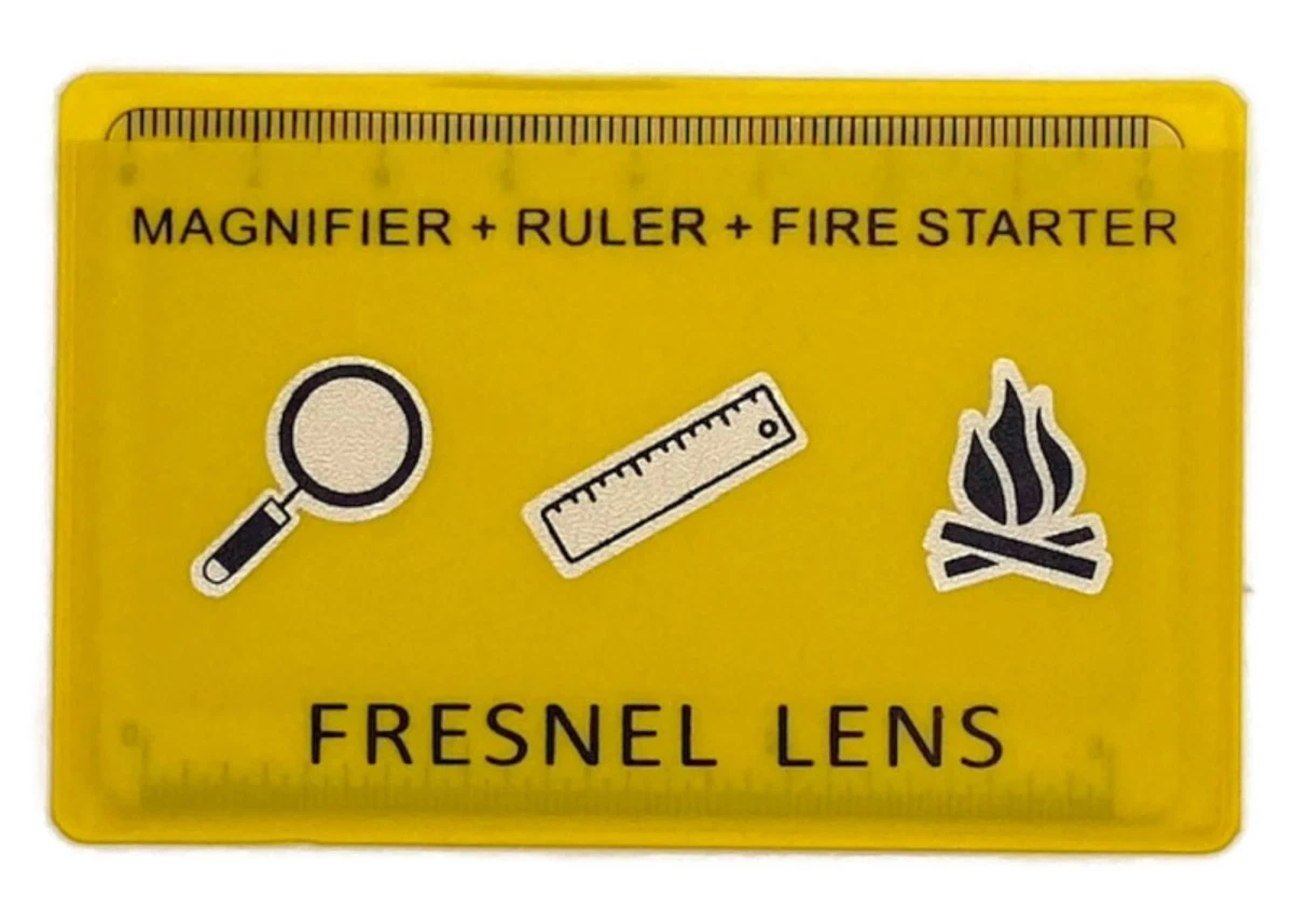Fresnel Lens Fire Starter