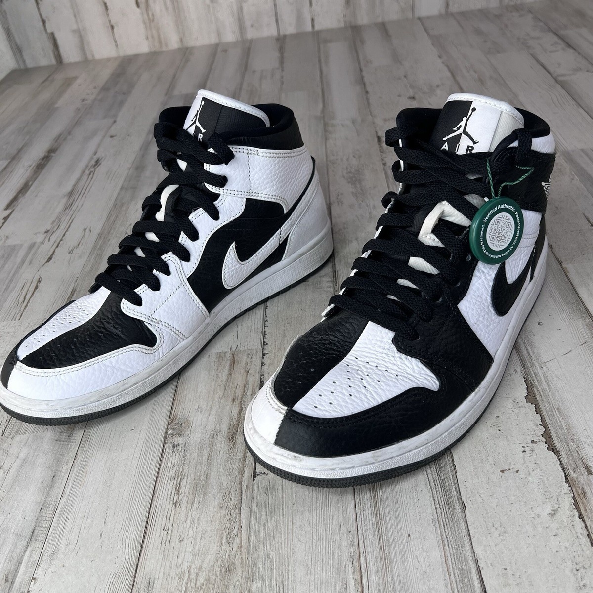 Nike Air Jordan 1 Mid SE Homage Black White Split, DR0501 Nike Air Jordan 1 Mid SE Homage Black White Split, DR0501
