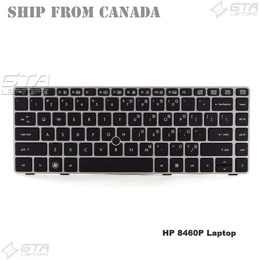 Original HP 8460P Laptop Keyboard PN-6037B0058801 Model-635768-001 | eBay