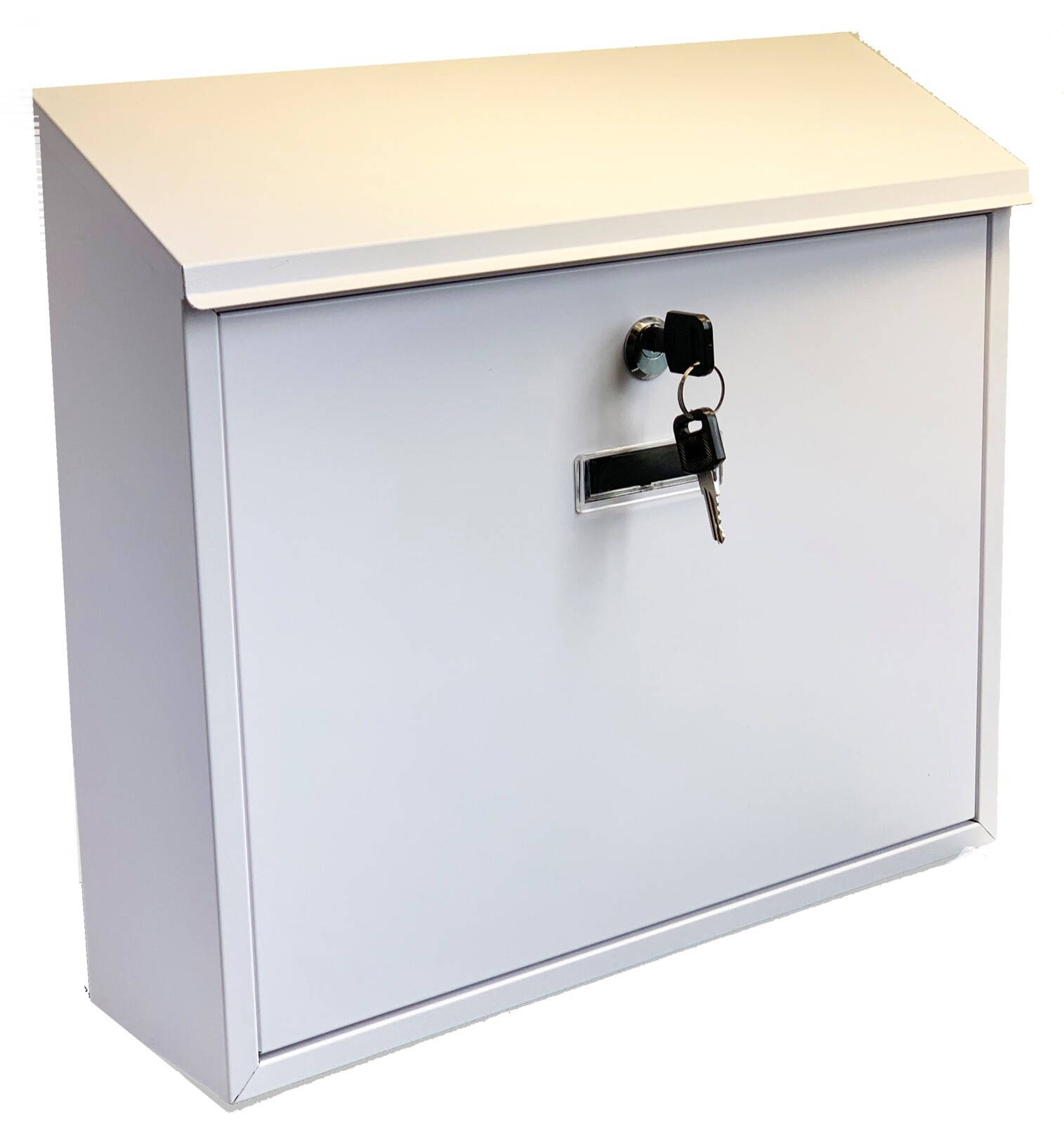 Buckingham Wall Mounted Large Steel Lockable Mail Box Post Letter Box ...