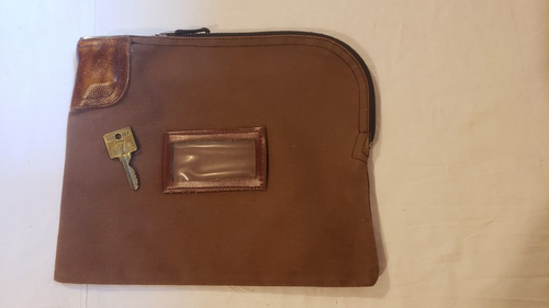 Vtg Rifkin Arco Lock 7 Safety Sac Canvas Bank Deposit Bag w/Key VGUC | eBay