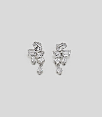 New 100% SWAROVSKI Brand 5665825 Chandelier Mesmera Earrings White ...