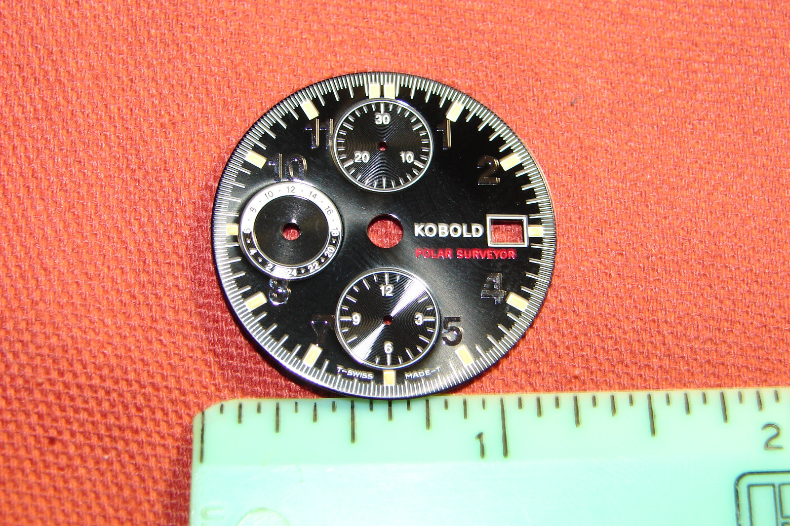 KOBOLD 30mm Polar Surveyor Dial,Watch Face / Chronograph,Lumed 1 Dial ...
