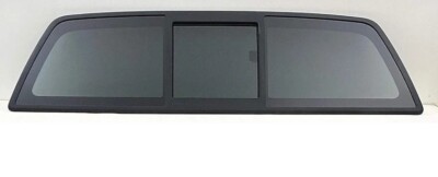 Fits Ford F150 97-03 F250LD 97-99 Rear Back Manual Slider Window Glass ...