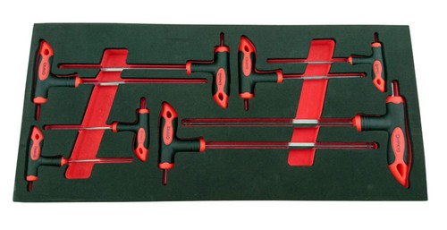 8-Piece T-Bar Allen / Hex Key Set 2-10mm - Britool Hallmark | eBay UK