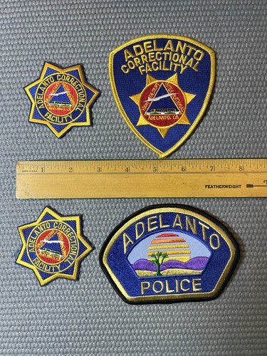 Adelanto Police California CA and Correctional Facility Patches New | eBay