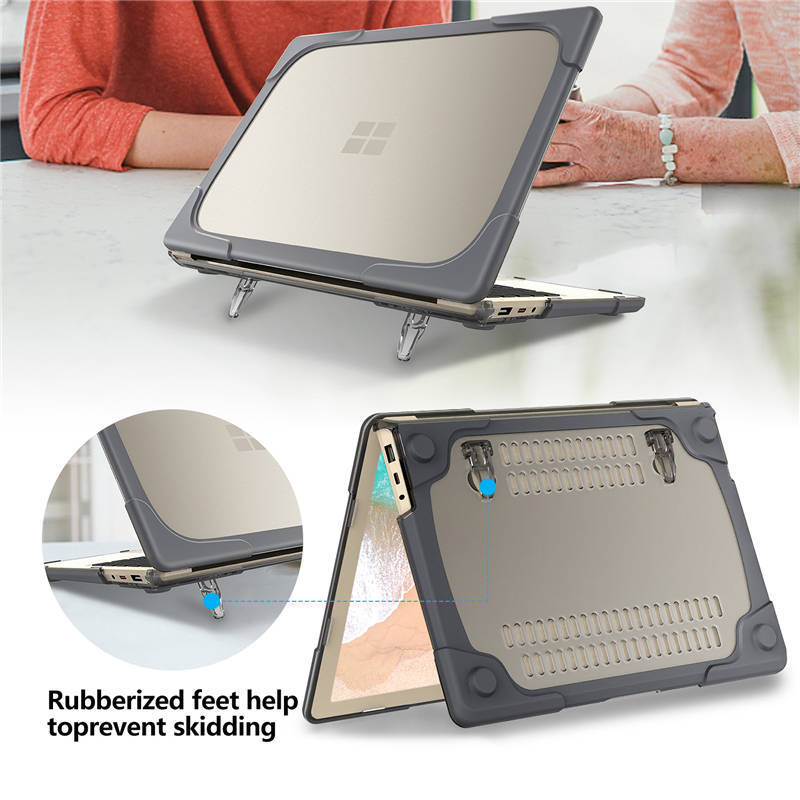 Hard Stand Case Cover Flip Shell For Microsoft Surface Laptop 3 4 5 13. ...
