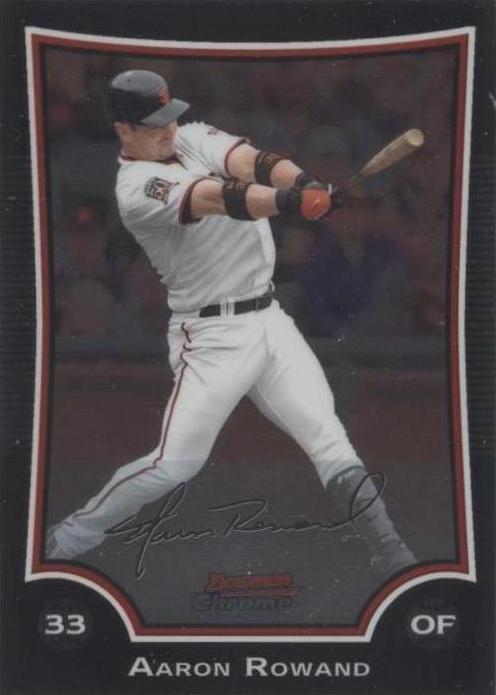2009 Bowman Chrome - Aaron Rowand #114 for sale online | eBay