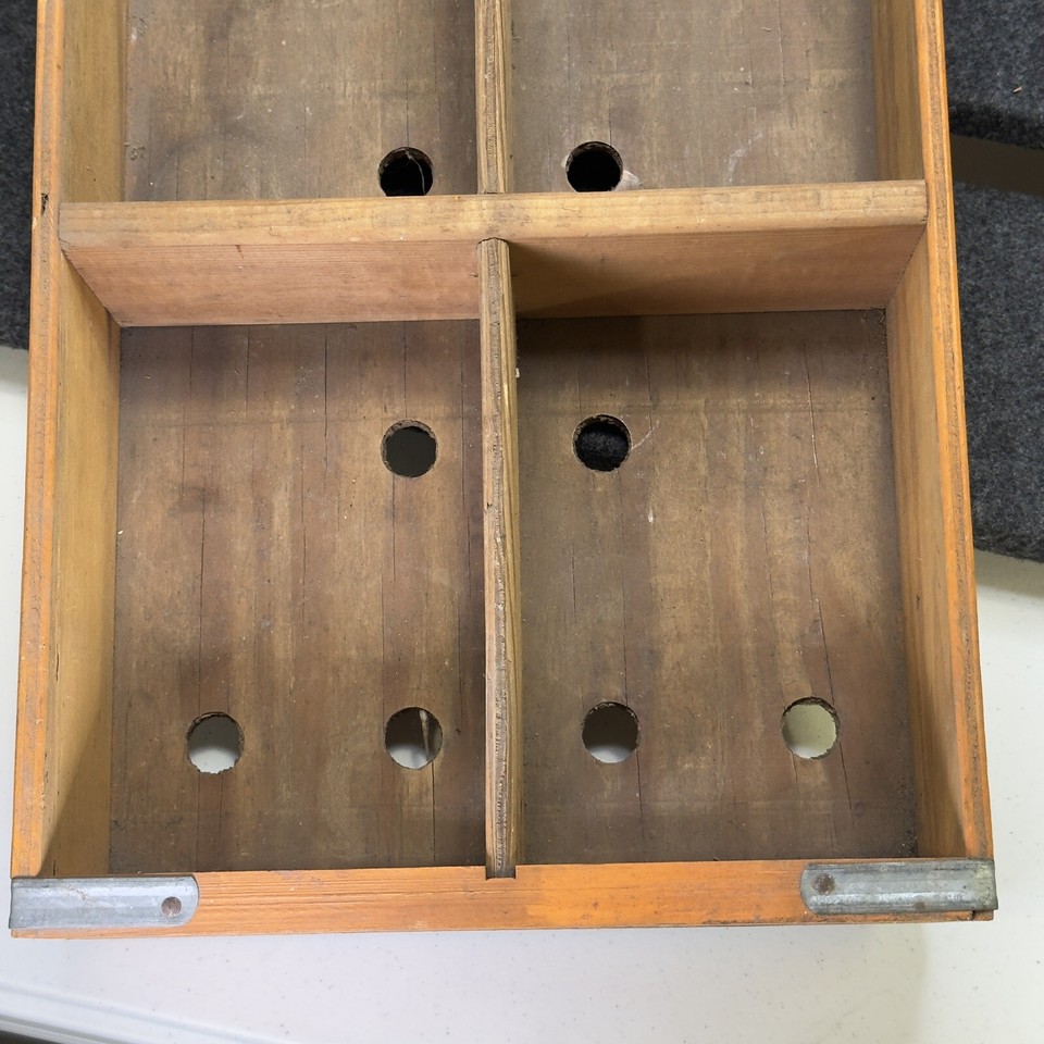 Vtg 50s 60s Big Shot Soda Pop Wood Crate Box Jefferson Bottling New ...