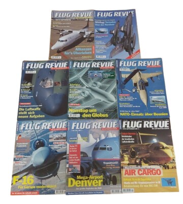 Flugrevue Ausgaben 1-7,9 Jahr 1995 | eBay.de