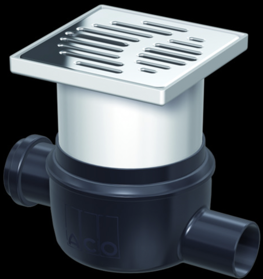 ACO Passavant 2500.00.77 - Siphon de sol EASYFLOW DN 50 horizontal, 150X150 | eBay