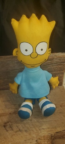 THE SIMPSONS BART SIMPSON RAG DOLL DAN DEE 1990 VINTAGE GROENING | eBay