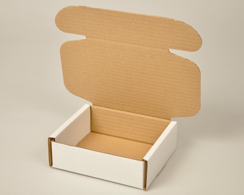 WHITE CARDBOARD POSTAL BOXES, MAILING, SHIPPING, PACKING, AND PACKAGING ...