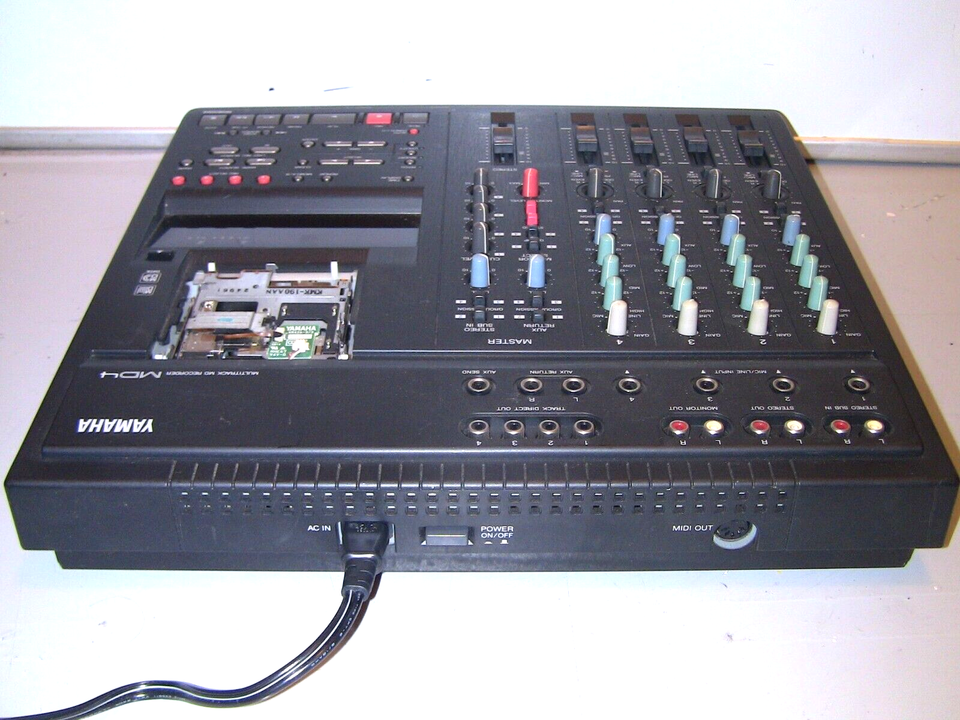 YAMAHA MD4 MTR Multitrack MD Minidisc Recorder Fix For Parts or Repair ...