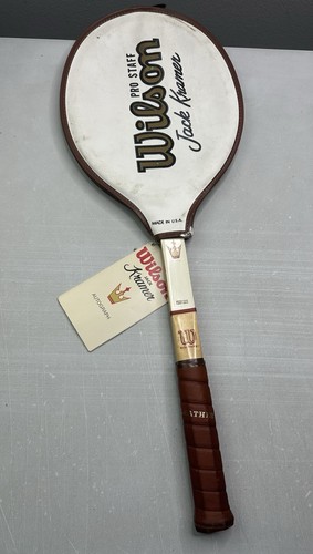 New Wilson Jack Kramer 4-1/2 Vintage Wood Tennis Racquet Autograph | eBay